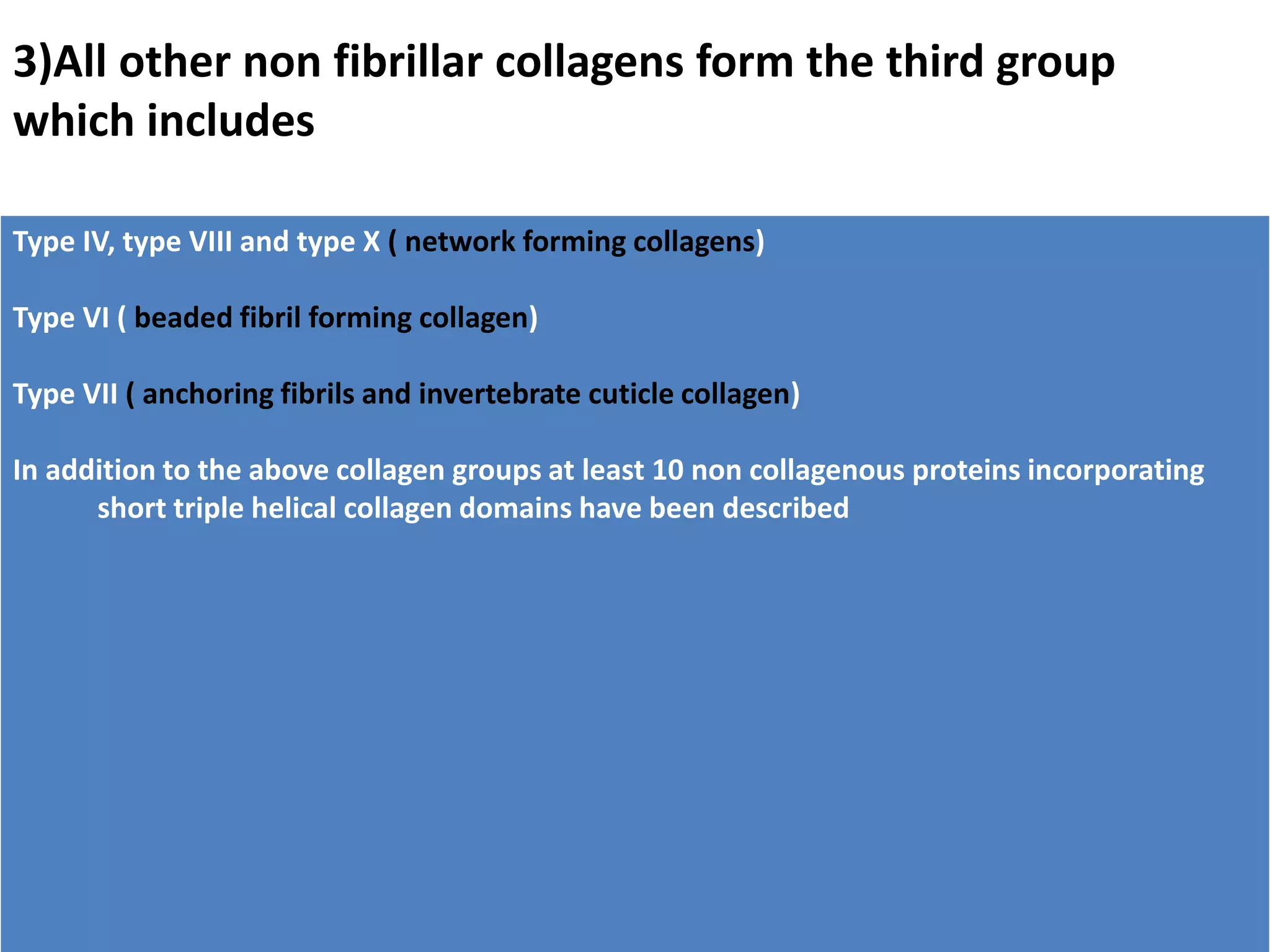 Collagen Structure , ans synthesis | PPTX