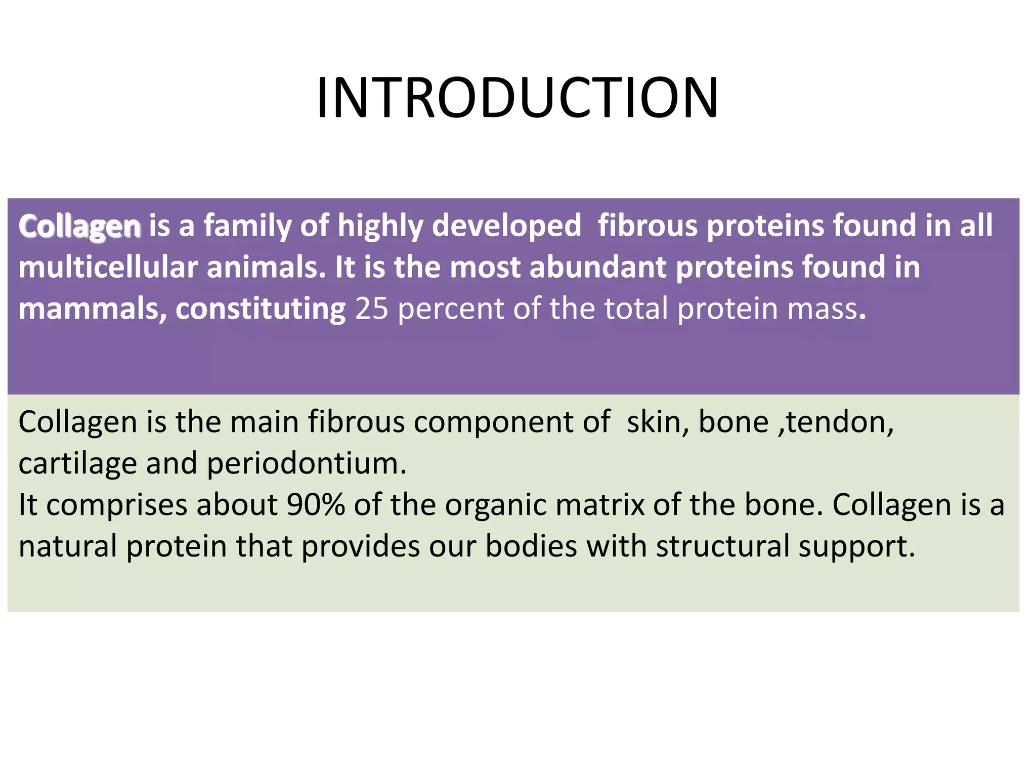 Collagen Structure , ans synthesis | PPTX