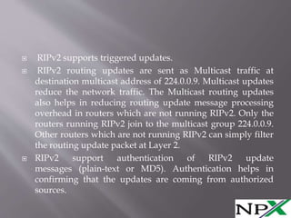 #RIPv1 vs #RIPv2 | PPTX