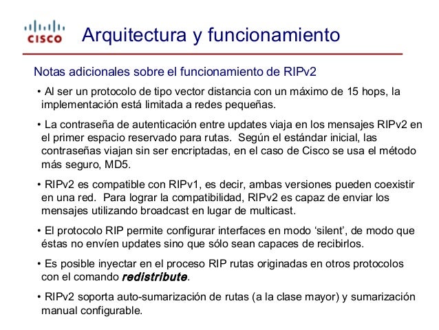 RIPv2 - Routing Information Protocol version 2 v2.1