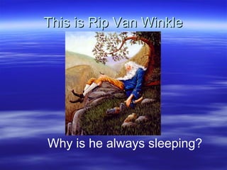 Rip Van Winkle Activity | PPT