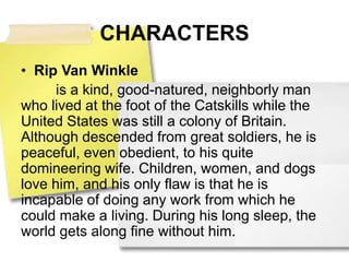 Rip van winkle | PPTX