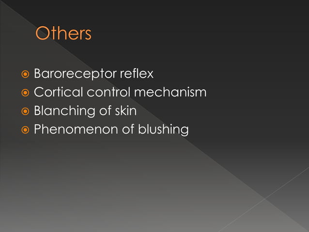 Cutaneous circulation & splanchnic circulation | PPTX | Skin and ...