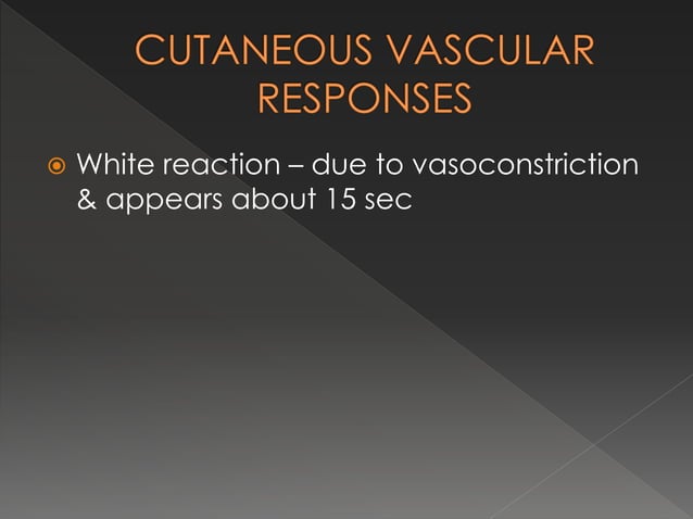 Cutaneous circulation & splanchnic circulation | PPTX | Skin and ...