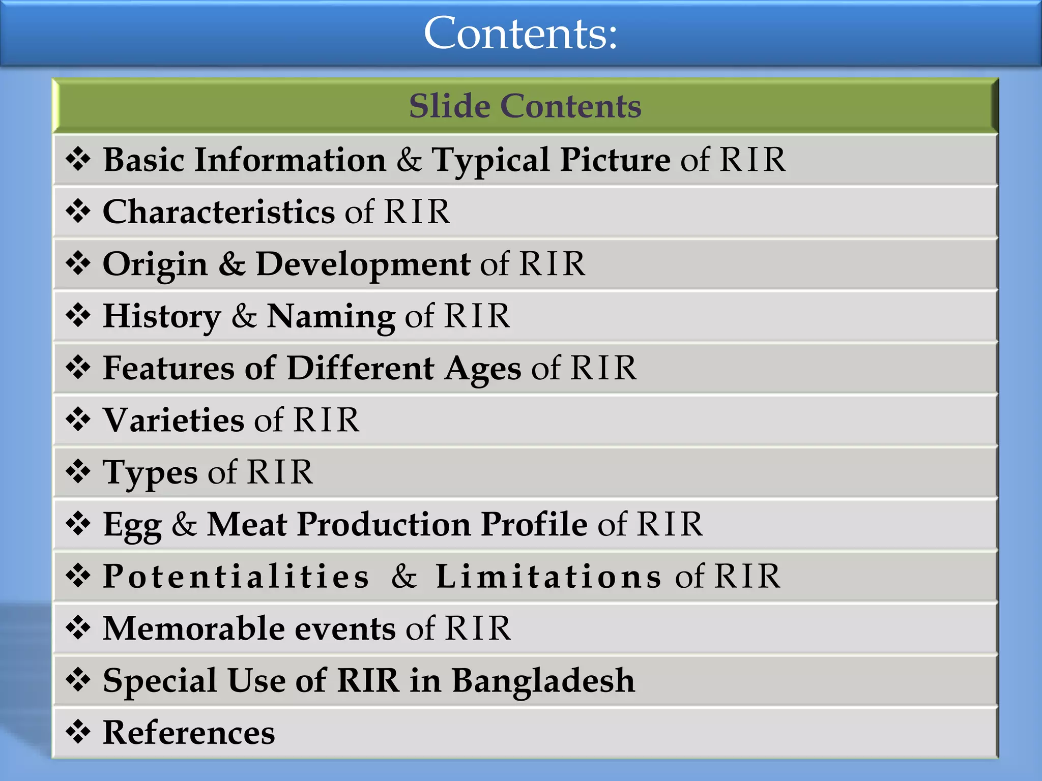 Rhode island red-ppt-main | PPTX