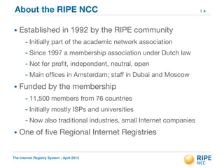 Introduction to IP Addressing and Regional Internet Registries | PPT