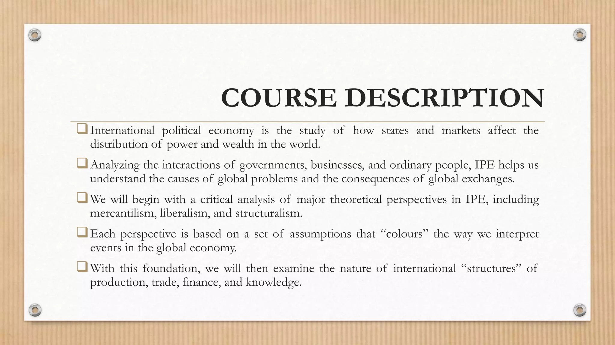 RIR 106 Introduction to International Political Economy course outline.pptx