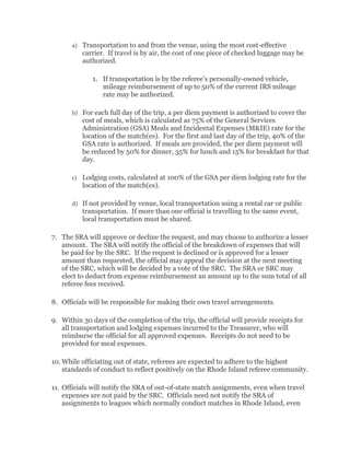 Rhode Island Referee Handbook | PDF