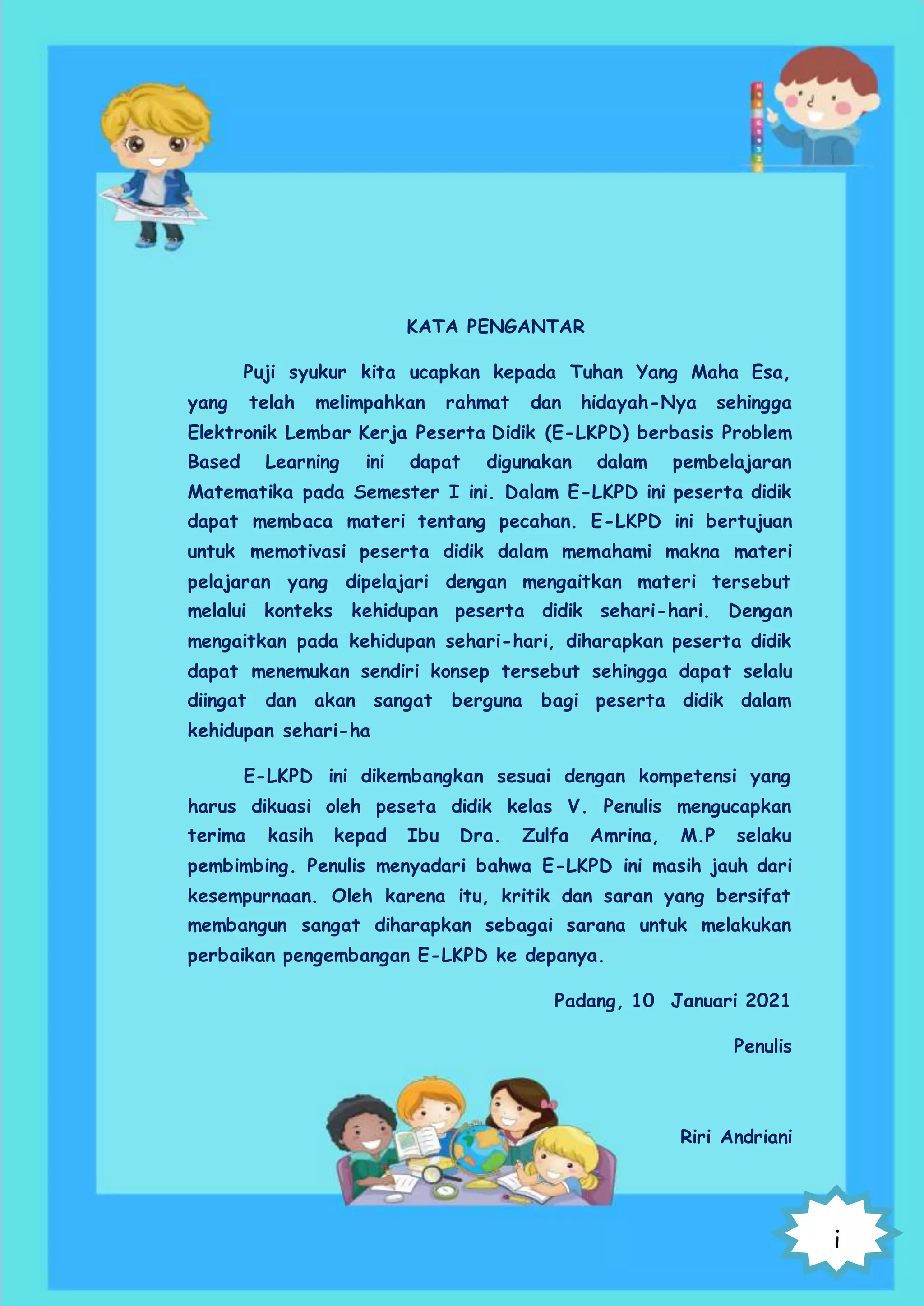 LKPD-Perkalian dan Pembagian pada Pecahan | DOCX