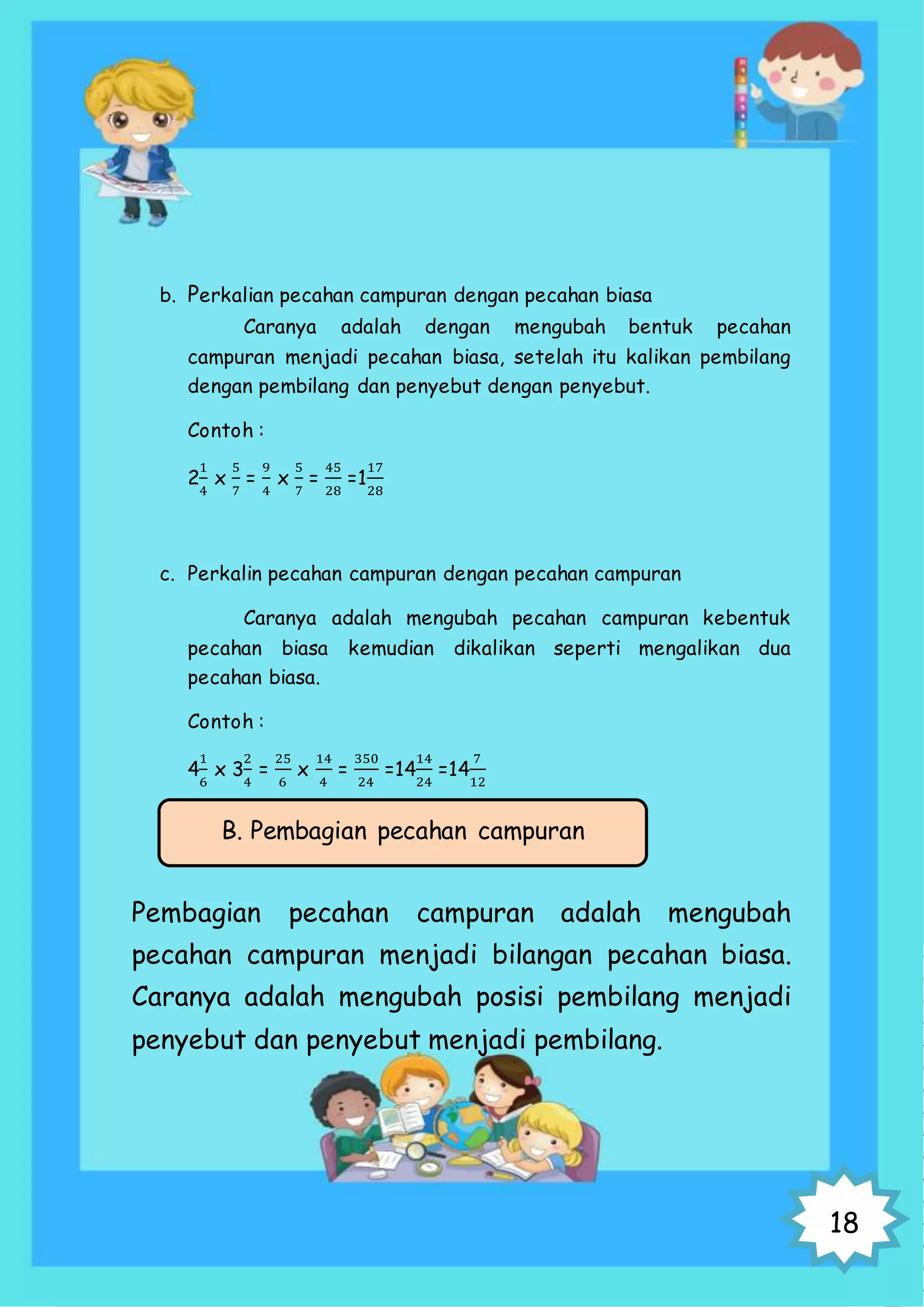 LKPD-Perkalian dan Pembagian pada Pecahan | DOCX