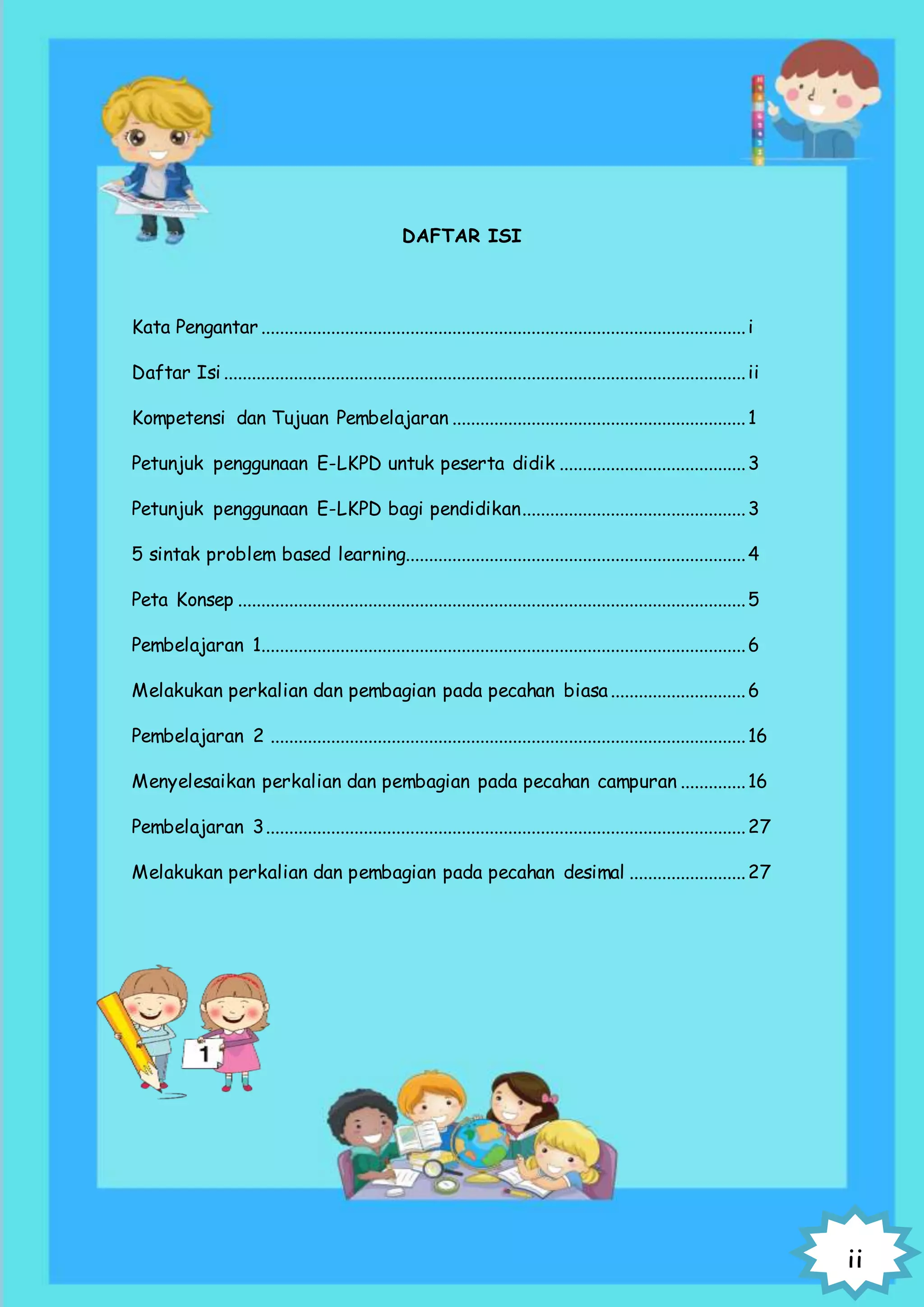 LKPD-Perkalian dan Pembagian pada Pecahan | DOCX