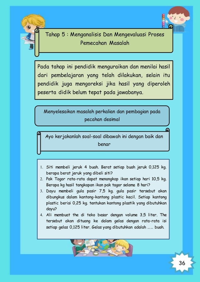 LKPD-Perkalian dan Pembagian pada Pecahan | DOCX
