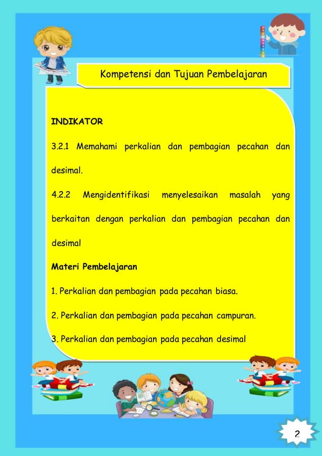 LKPD-Perkalian dan Pembagian pada Pecahan | DOCX
