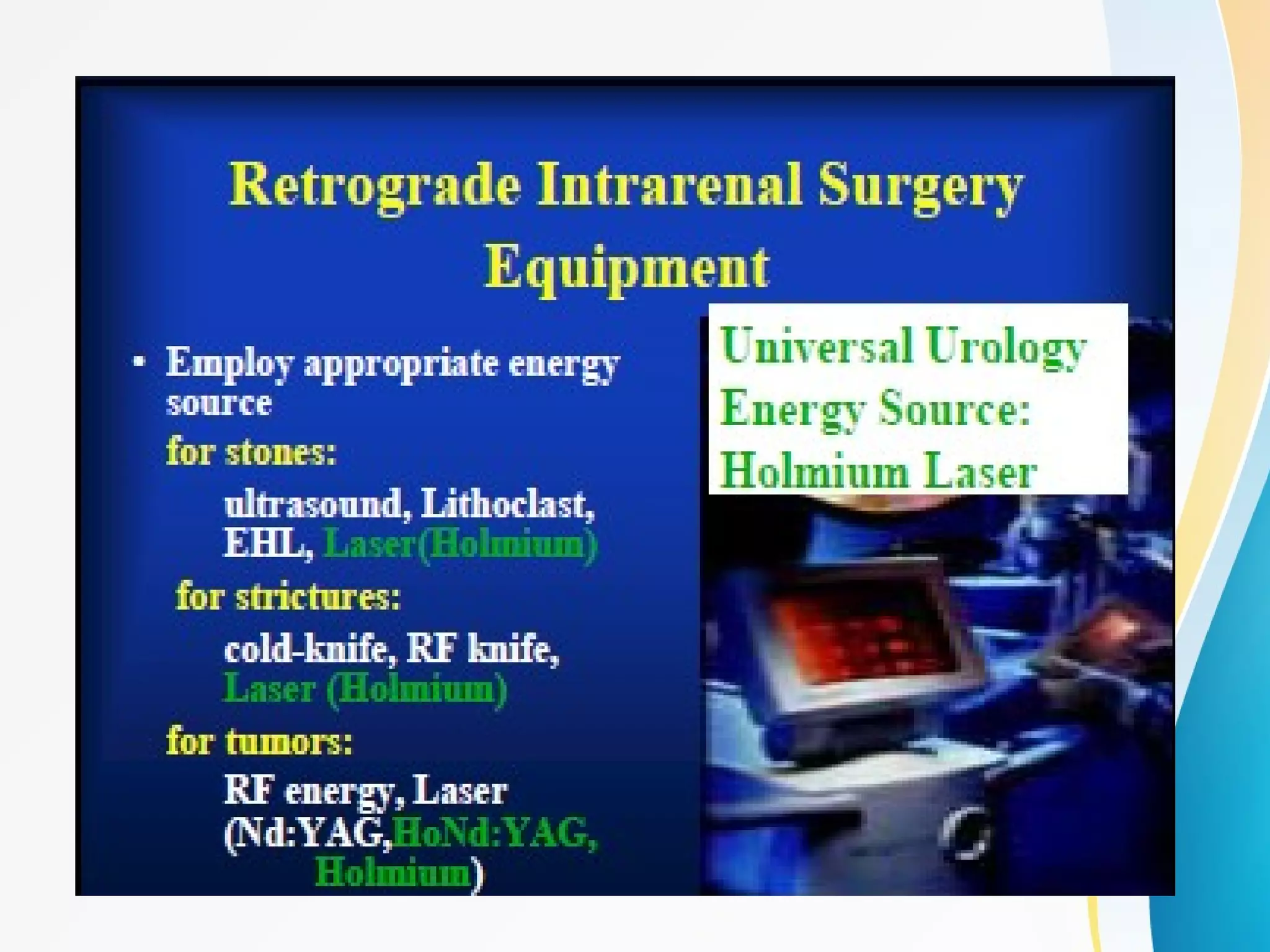 Flexible Uretero-renoscopy or RIRS | PPT