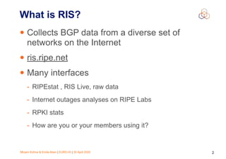 Developing the RIPE Routing Information System | PPT