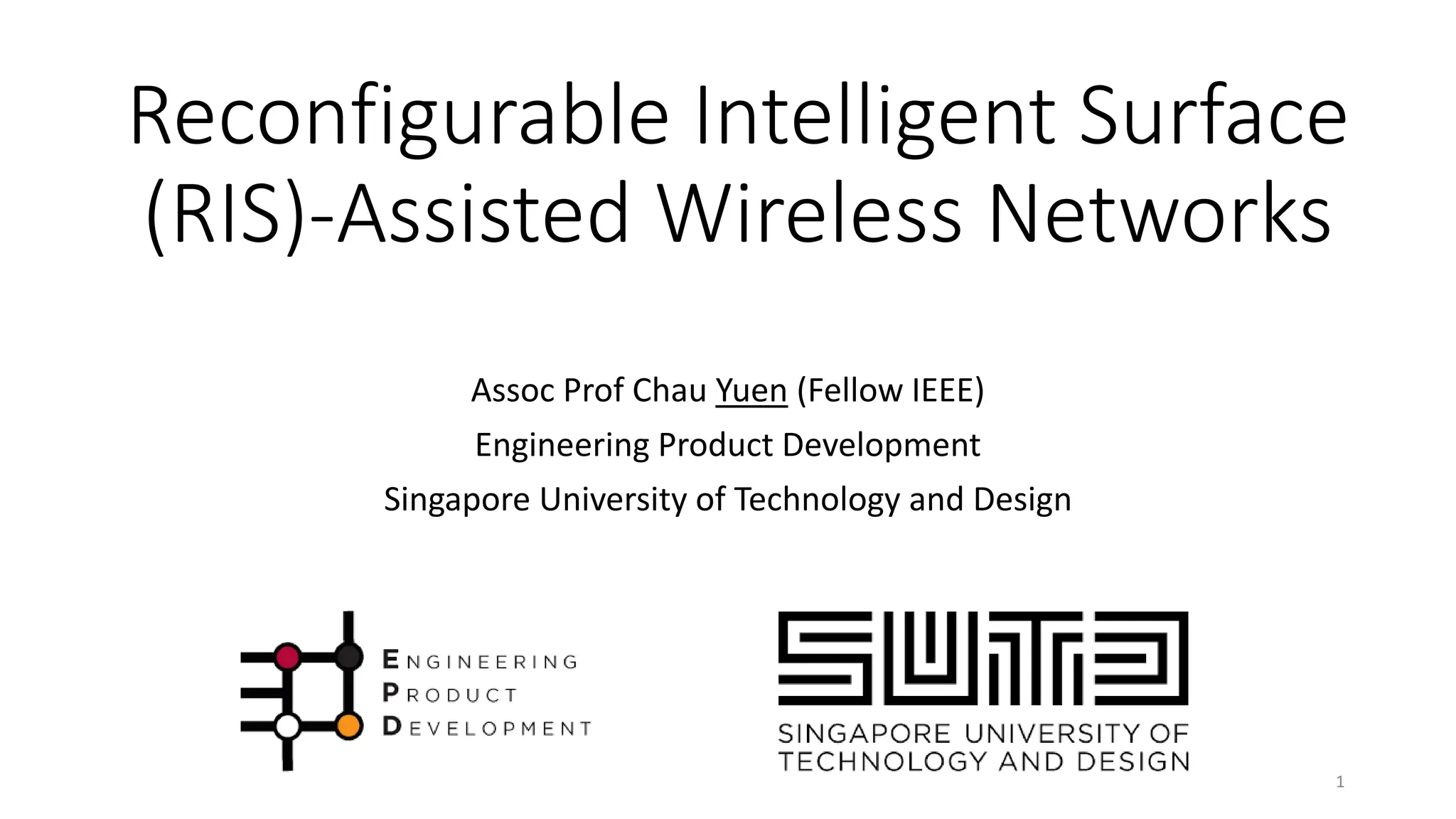 Reconfigurable Intelligent Surface Wireless Pdf