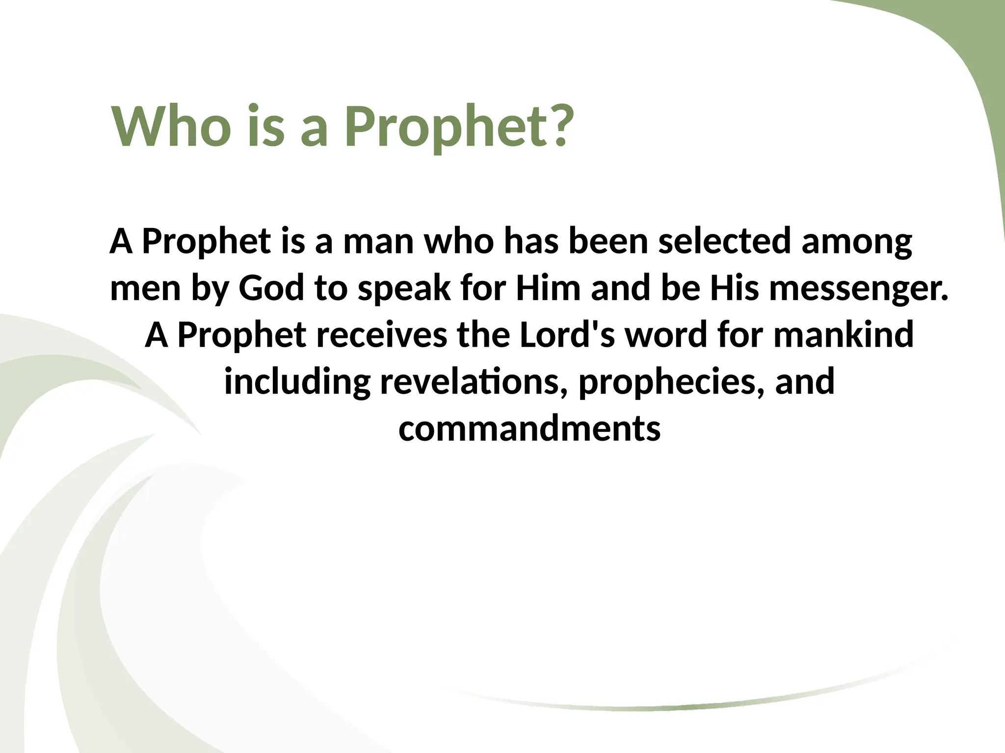 Risalah - explanation of prophethood in detail | PPSX