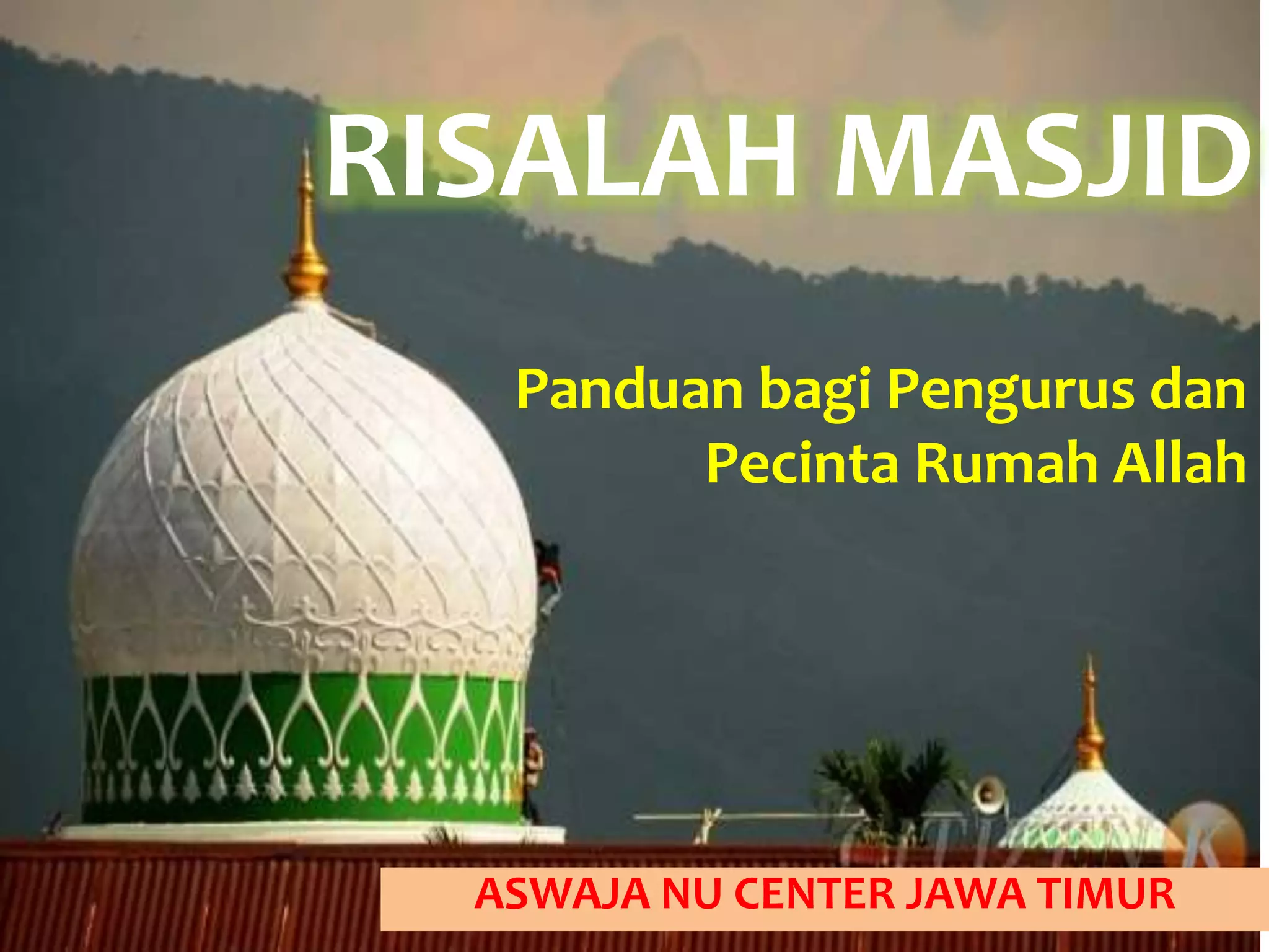 Risalah masjid | PPT