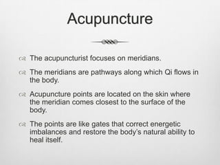 Acupuncture for Health and Wellness | PPTX