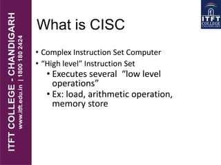 ITFT_Risc | PPT