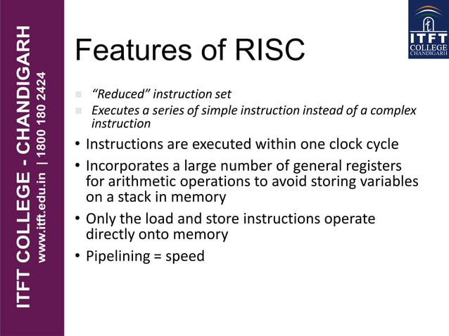 ITFT_Risc | PPT