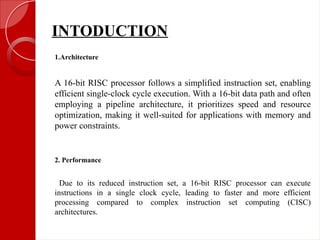 Reduced instructions set computing for modern device. | PPTX