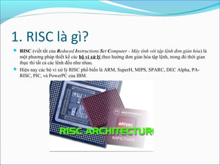 RISC - thieumao | PPT
