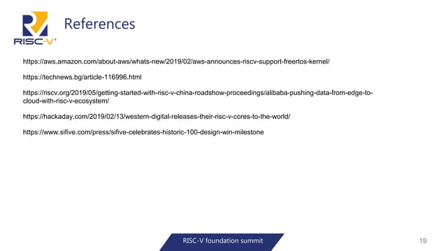 RISC-V Foundation Overview | PPTX | Cloud Computing | Internet