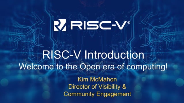 RISC-V Introduction | PPTX | Computing | Technology & Computing