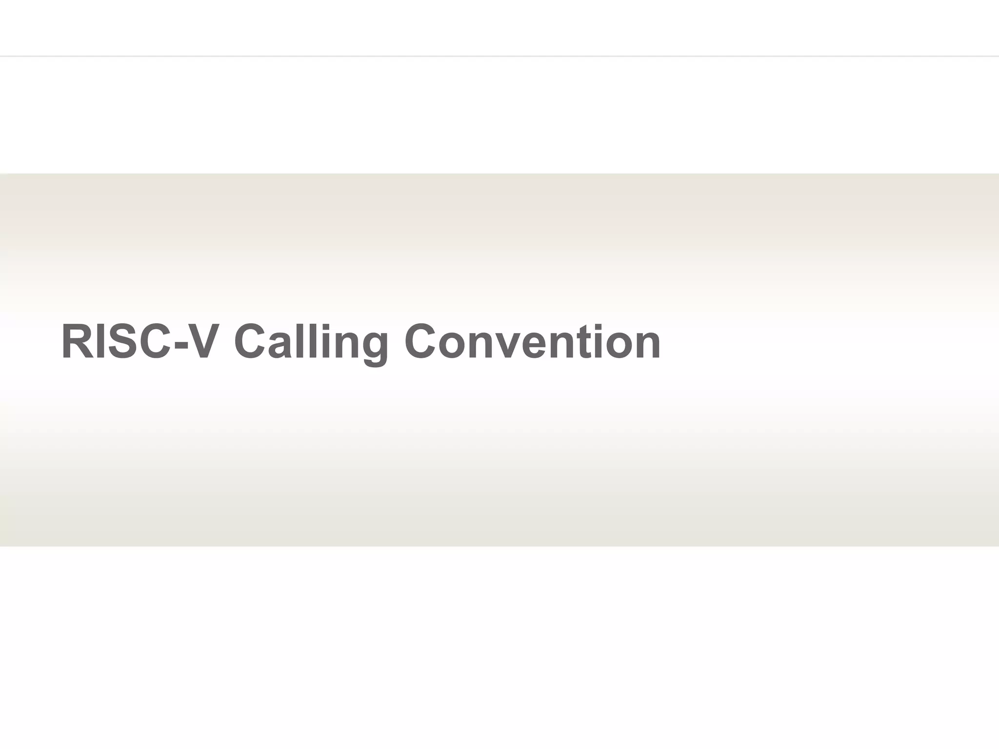 RISC-V Introduction | PPTX