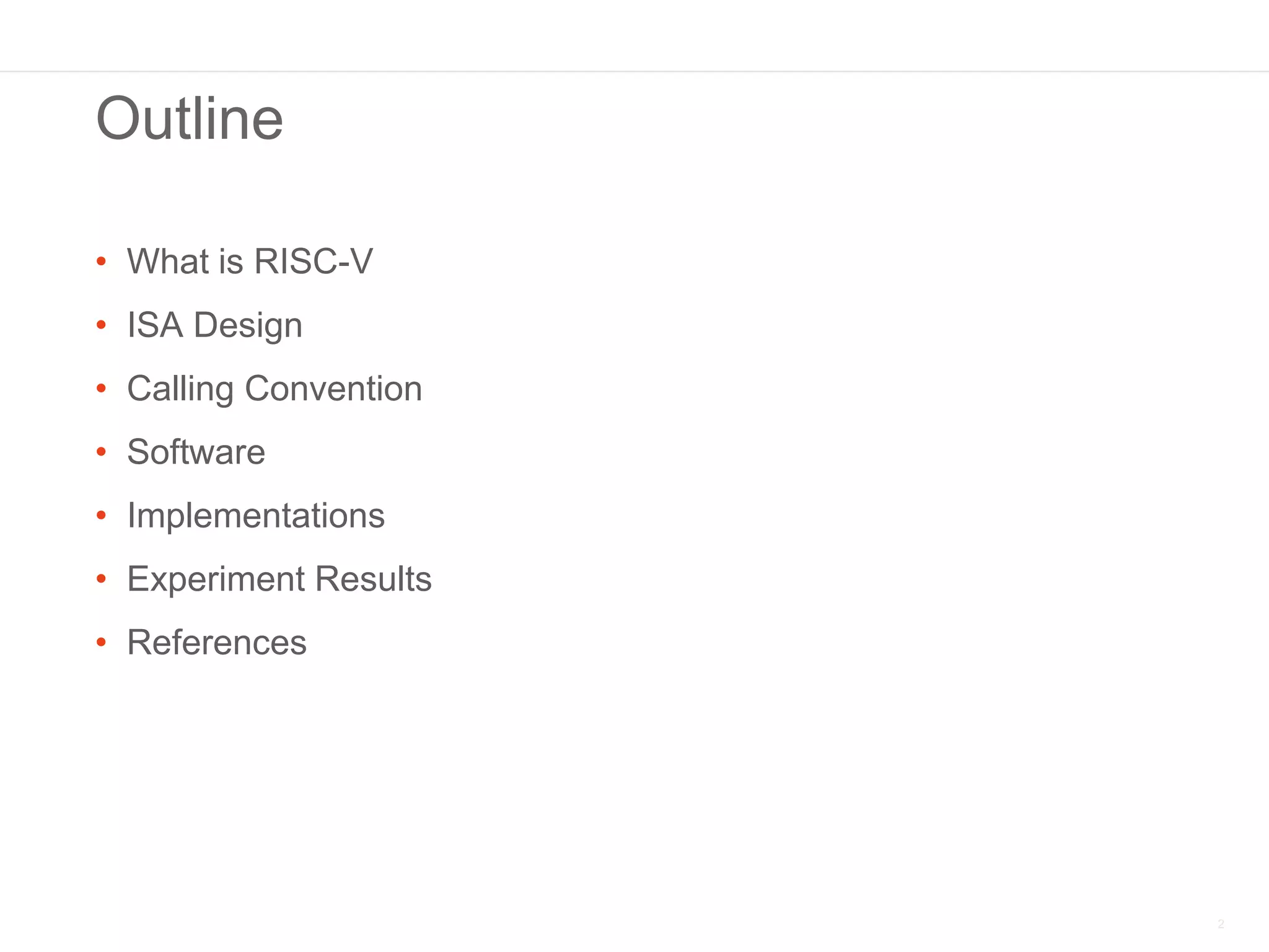 RISC-V Introduction | PPTX
