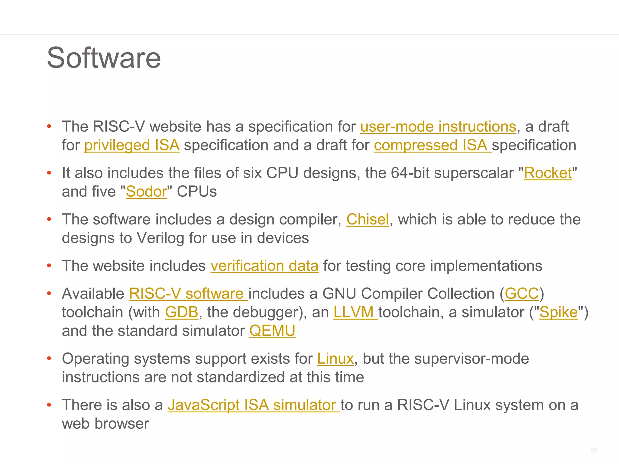 RISC-V Introduction | PPTX