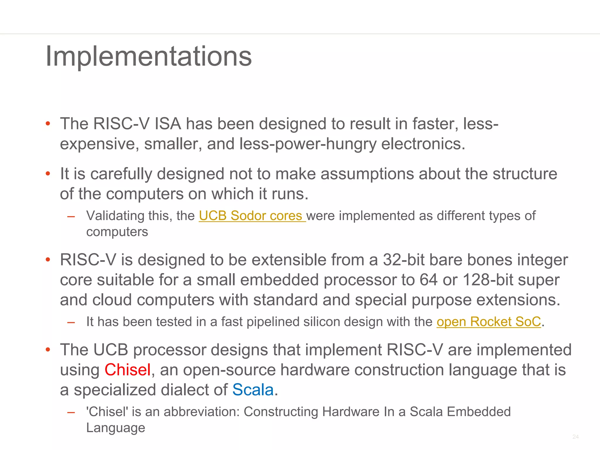 RISC-V Introduction | PPTX