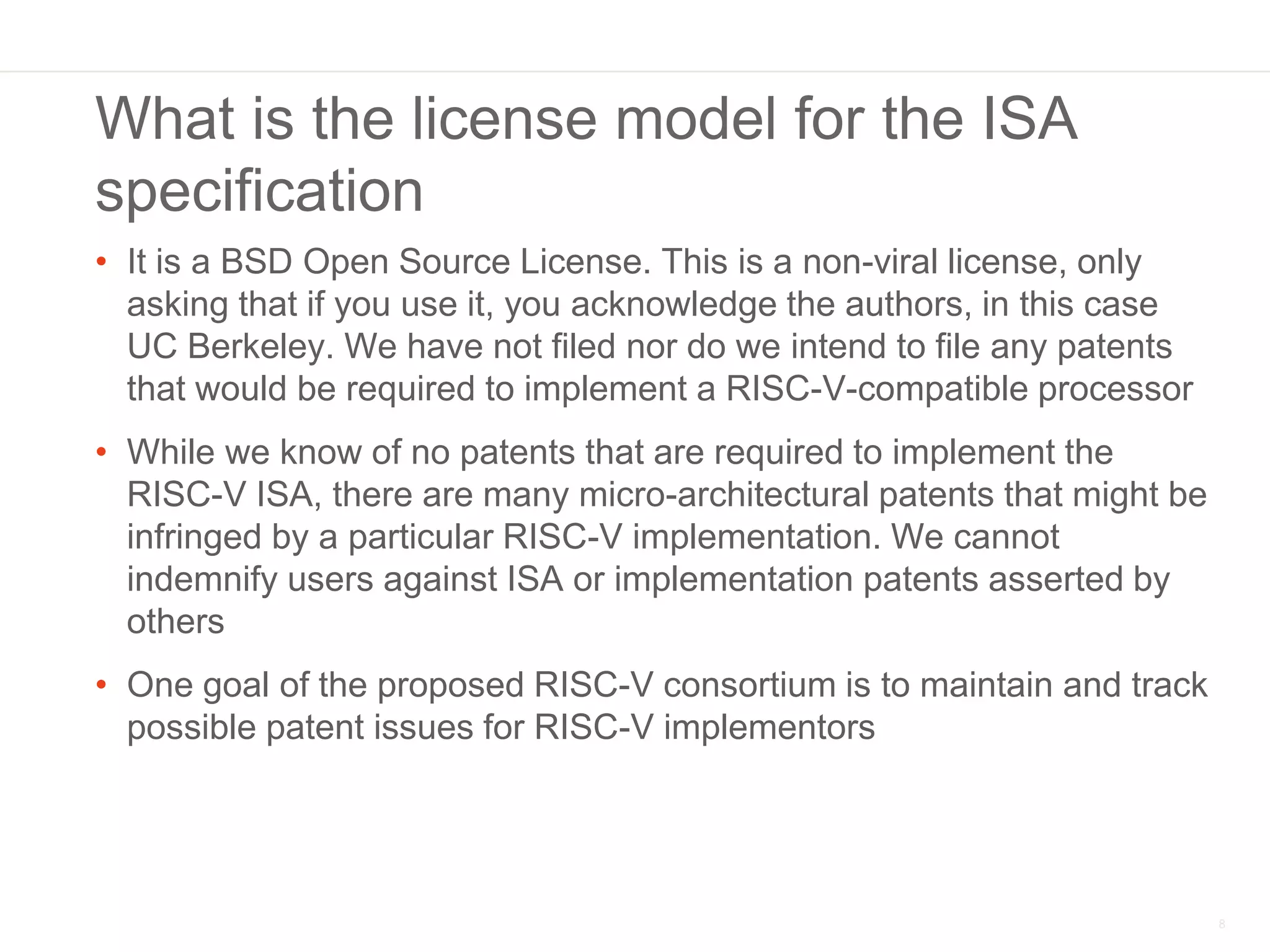 RISC-V Introduction | PPTX