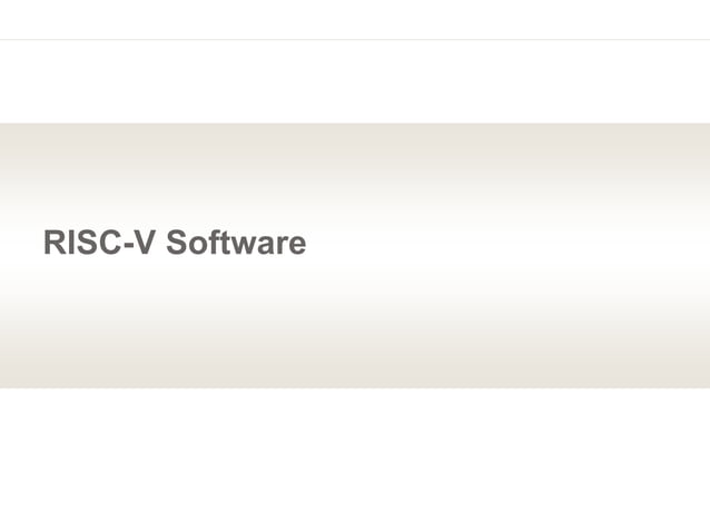RISC-V Introduction | PPTX