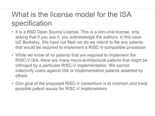 RISC-V Introduction | PPTX