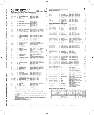 RISC-V Reference Data Card.pdf