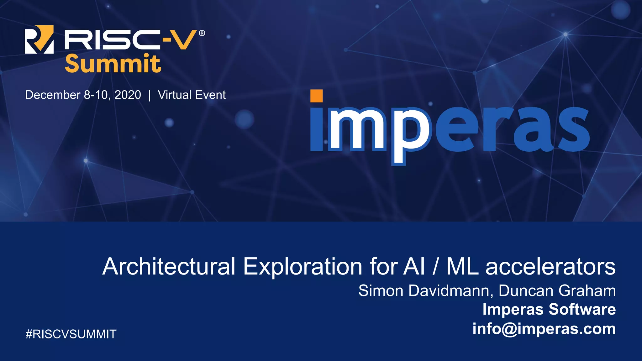 Risc V And Soc Architectural Exploration For Ai And Ml Accelerators Ppt