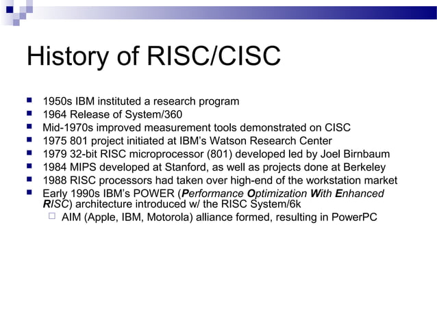 Risc and cisc eugene clewlow | PPT | Programming Languages | Computing
