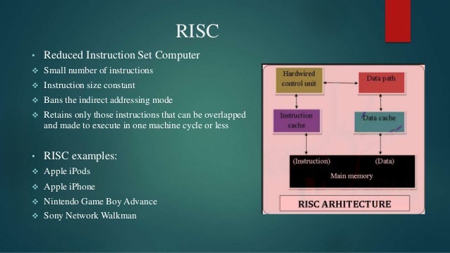 Risc and cisc computers
