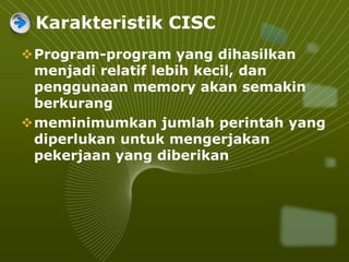 RISC dan CISC | PPTX