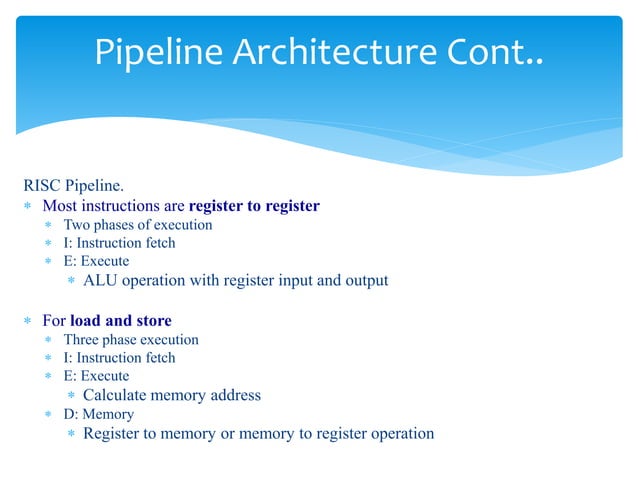 CISC & RISC Architecture | PPTX