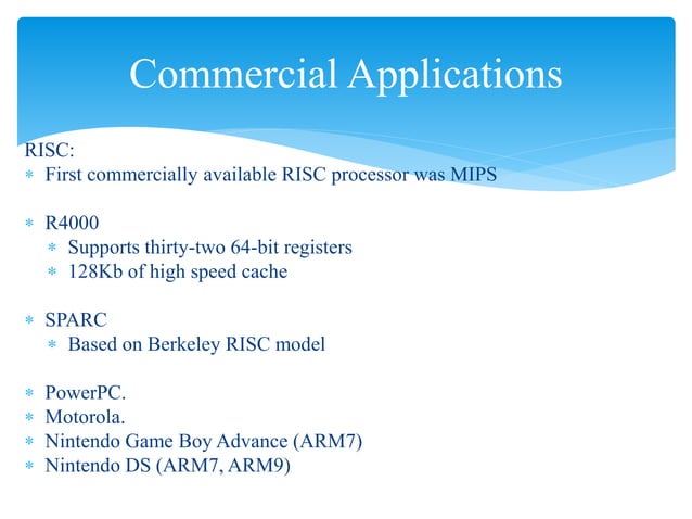 CISC & RISC Architecture | PPTX