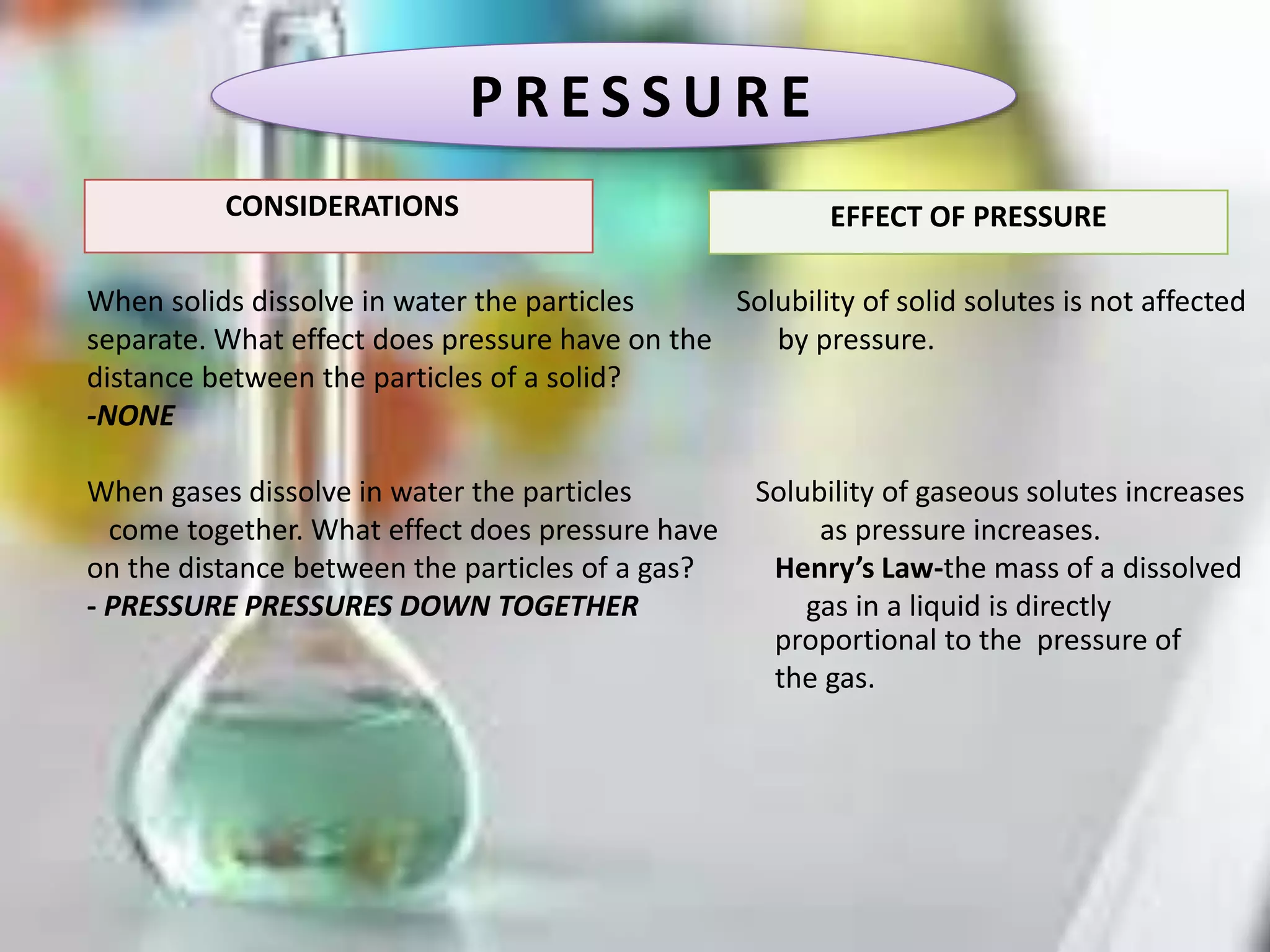 the nature of solution | PPTX