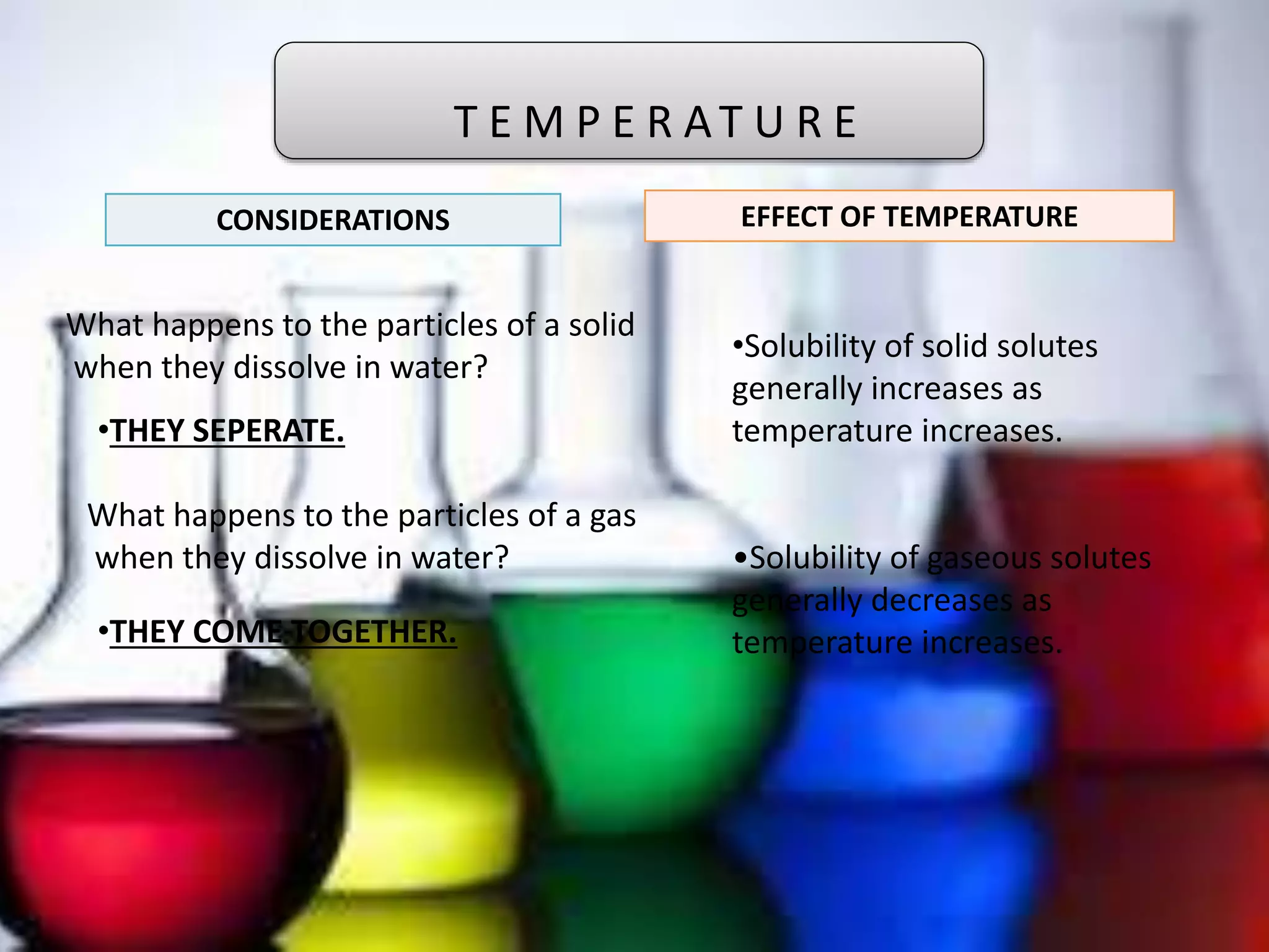 the nature of solution | PPTX