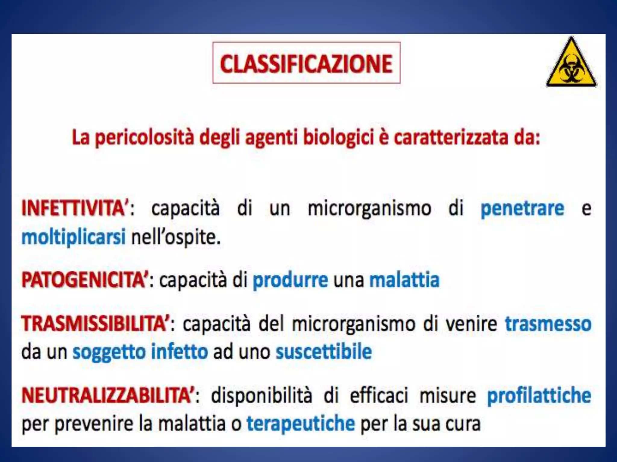 Rischio biologico | PPTX