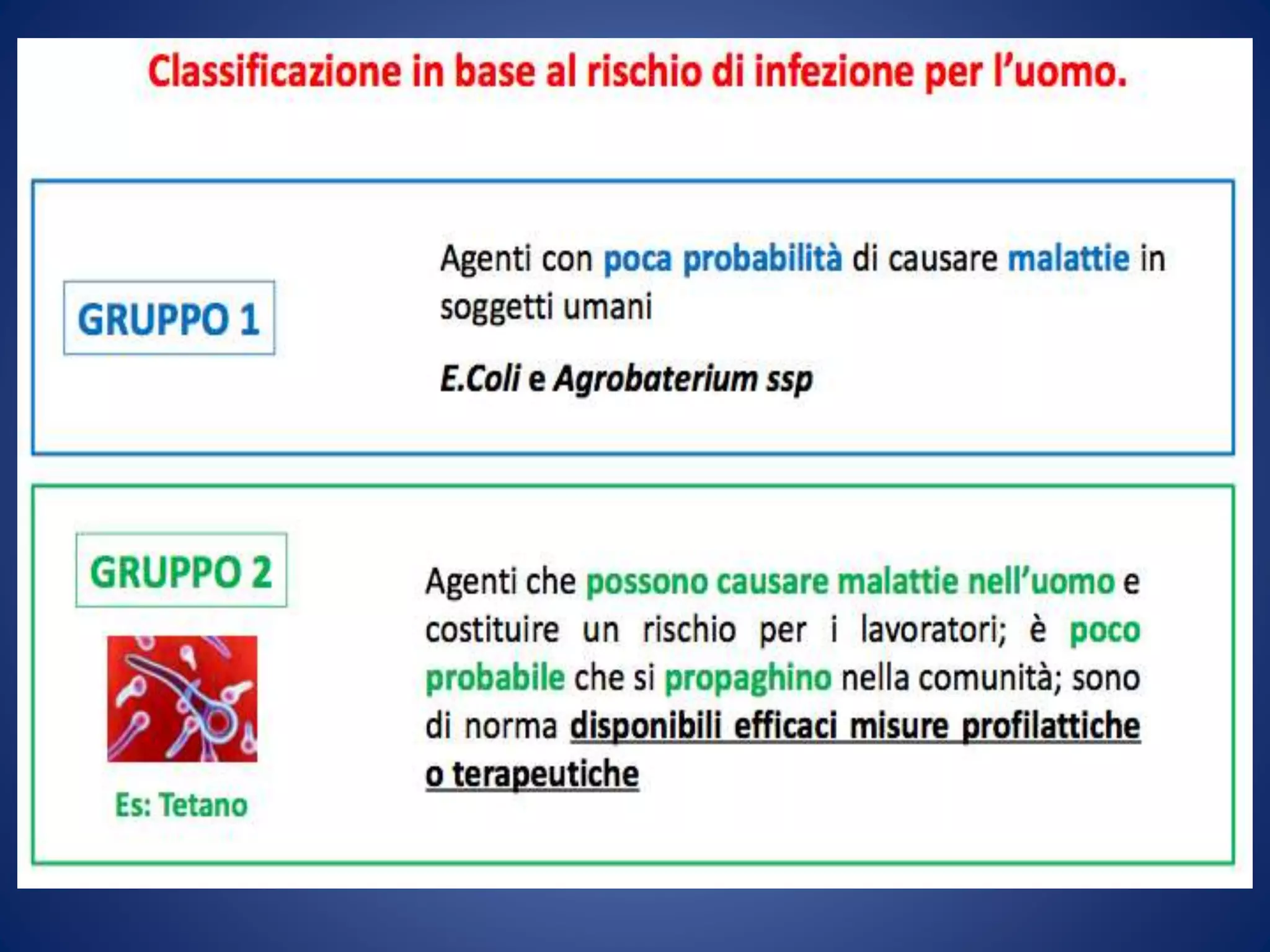 Rischio biologico | PPTX