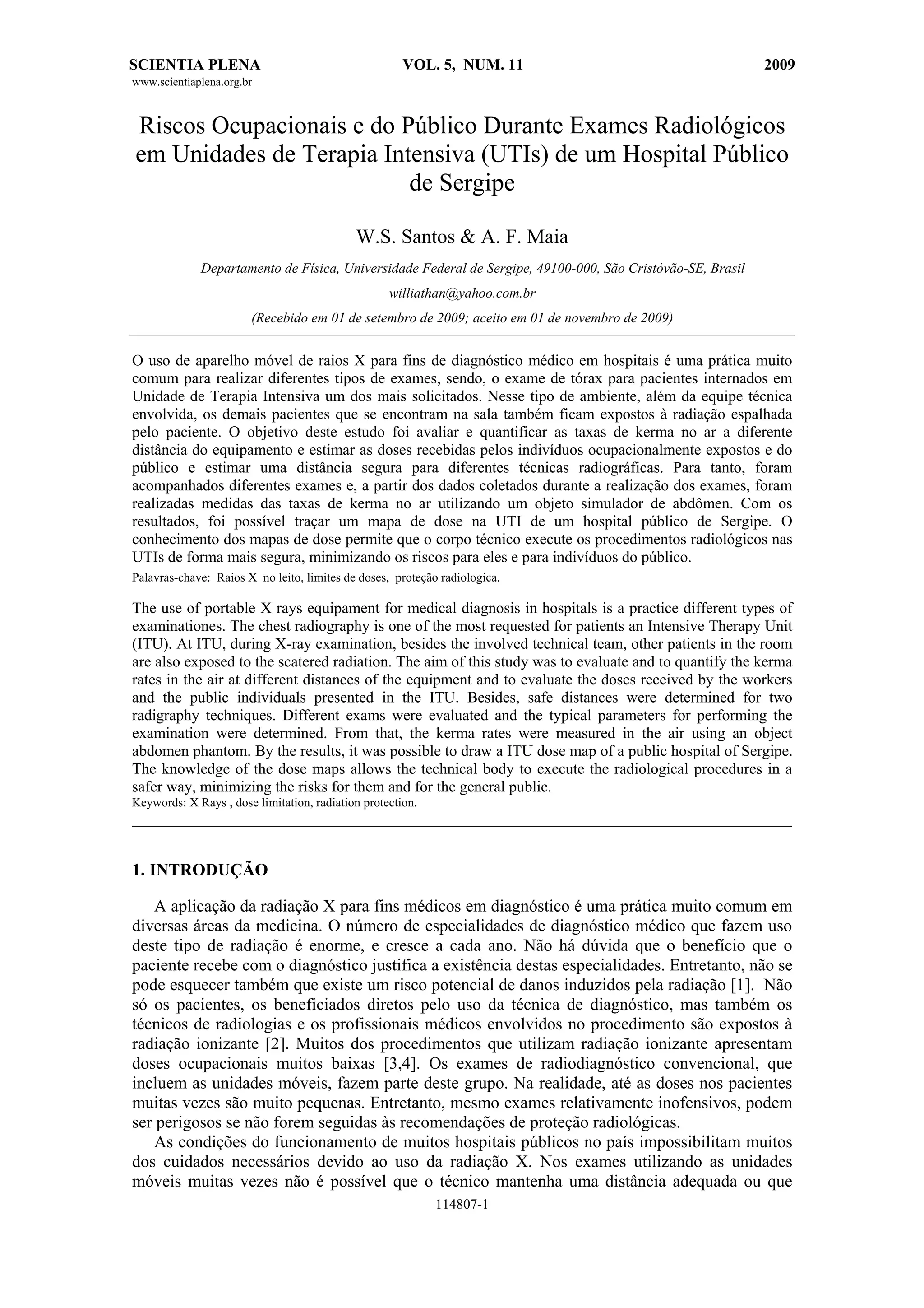 Riscos ocupacionaisradiologicos | PDF