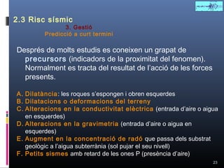 Riscos sísmics | PPT