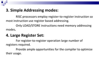 Risc processors | PPT